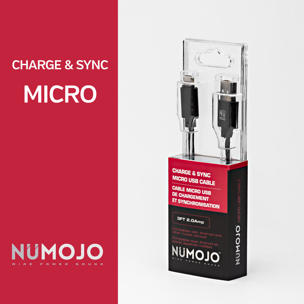 NUMOJO CHARGE & SYNC MICRO USB CABLE – Gridrax